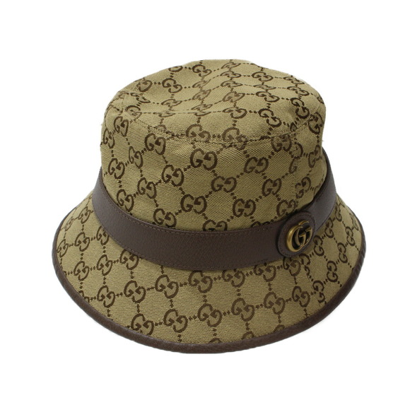 Gucci | Accessories | Gucci Gg Fedora Hat Beige Brown | Poshmark